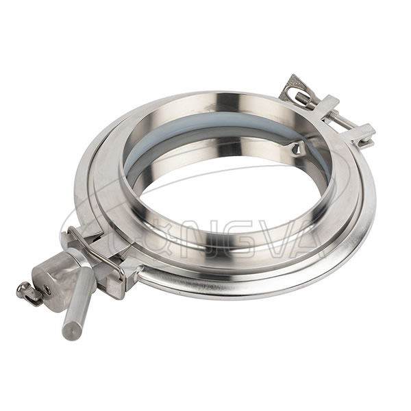 China Sanitary Tank Bottom Discharge Butterfly Valve Manufacturers ...