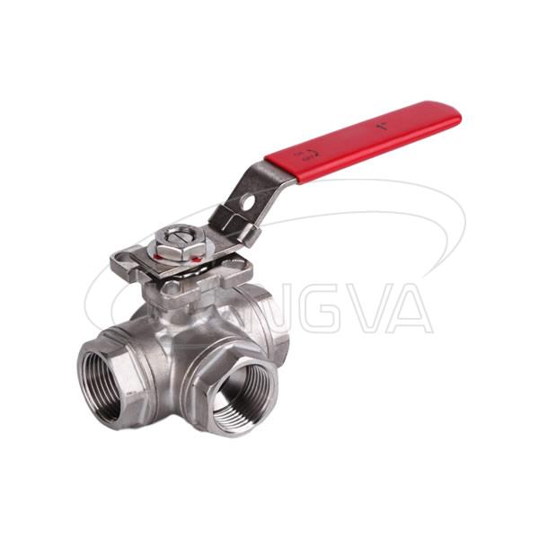 3 Way high platform thread ball valve, China Manufacturers, Suppliers ...